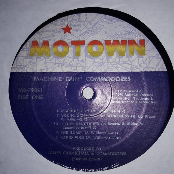 Motown | Accents | Machine Gun Commodore Album Lionel Richie | Poshmark